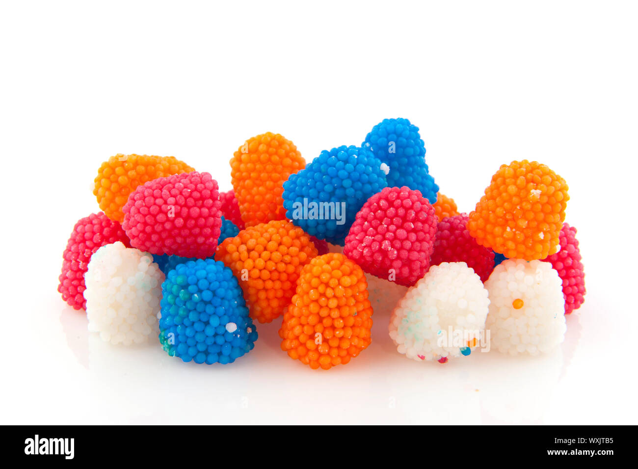Dutch berry fruit candy in colors of the flag Stock Photo - Alamy