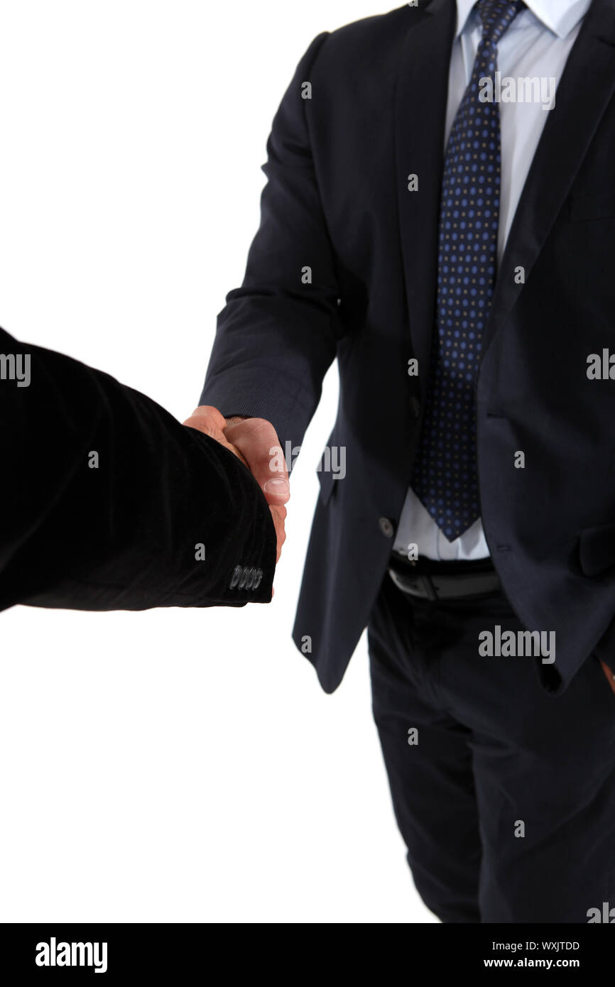 Men shaking hands Stock Photo - Alamy