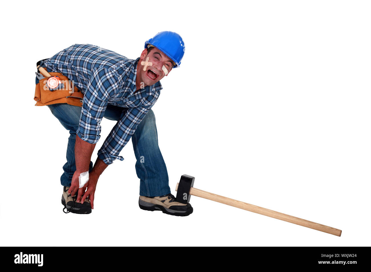 Man screaming in agony hi-res stock photography and images - Alamy