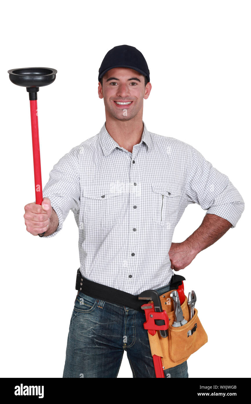 The handy man Stock Photo - Alamy