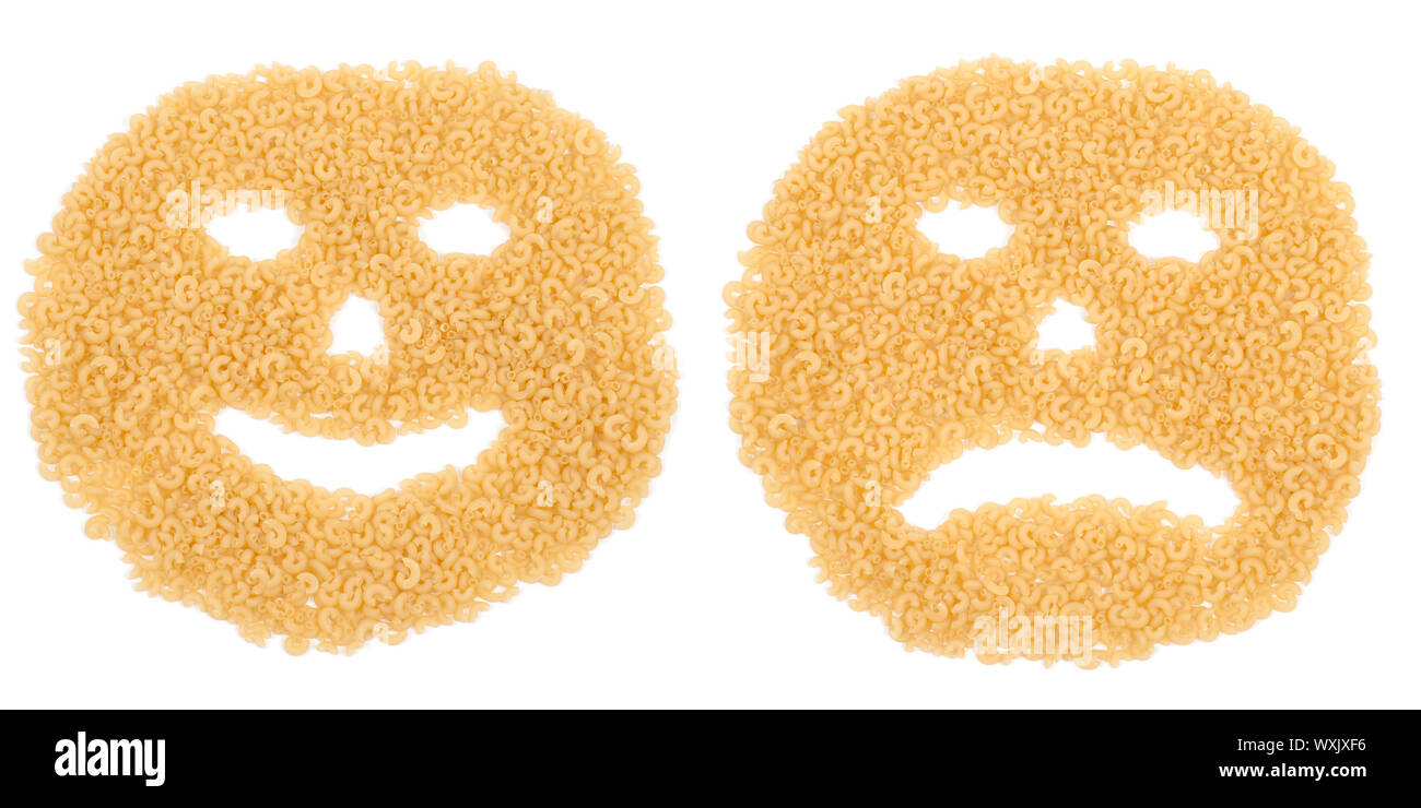 attractives smiling and crying pasta Stock Photo - Alamy