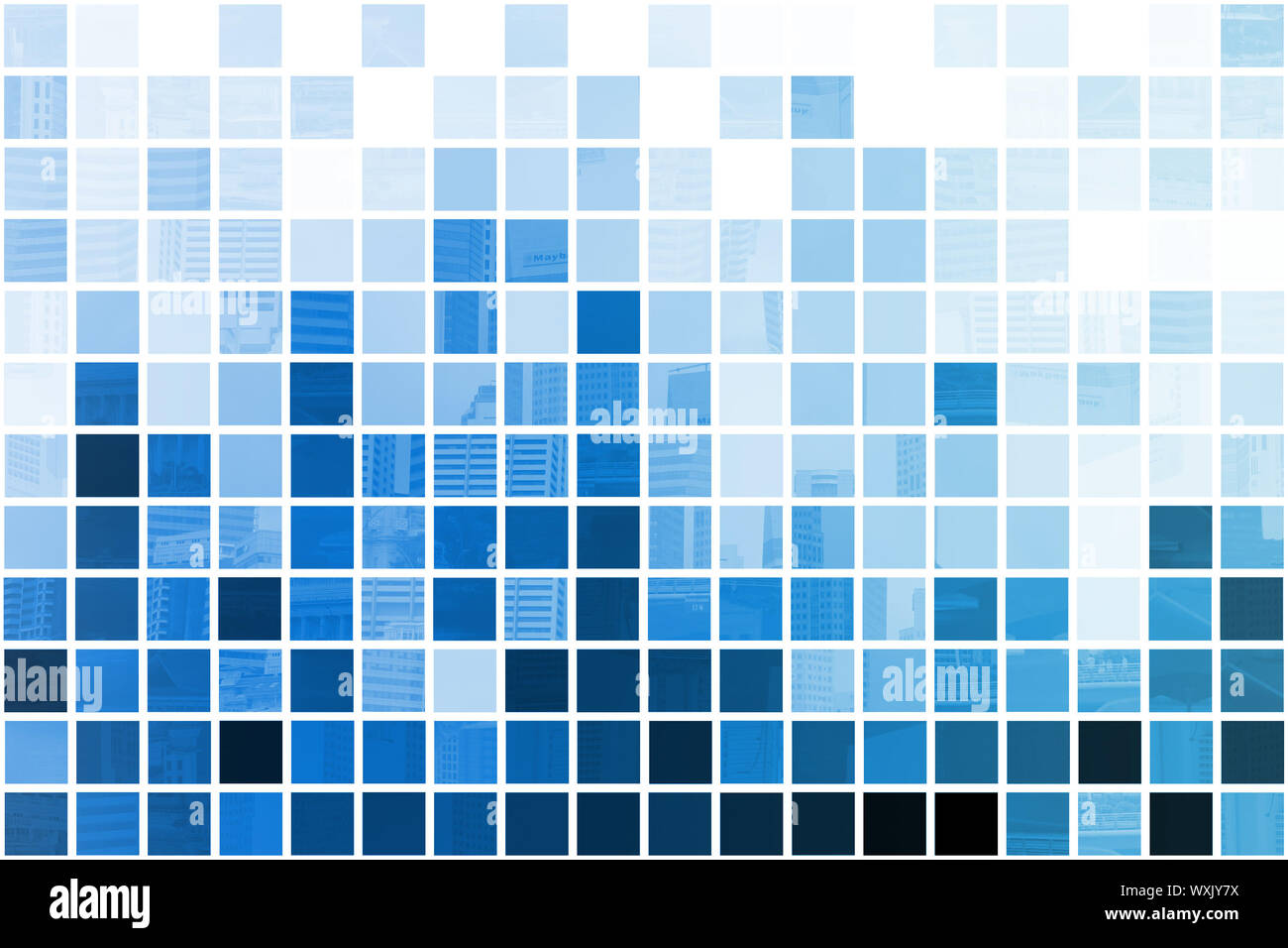 Blue Simplistic and Minimalist Abstract Block Background Stock Photo ...
