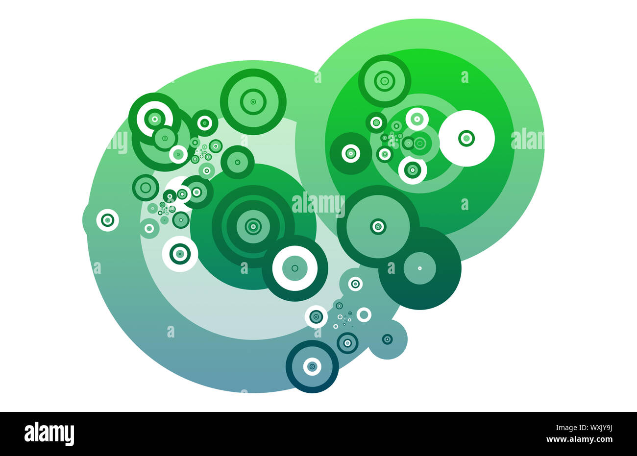 Simple and Minimal as Art Circles Background Stock Photo - Alamy