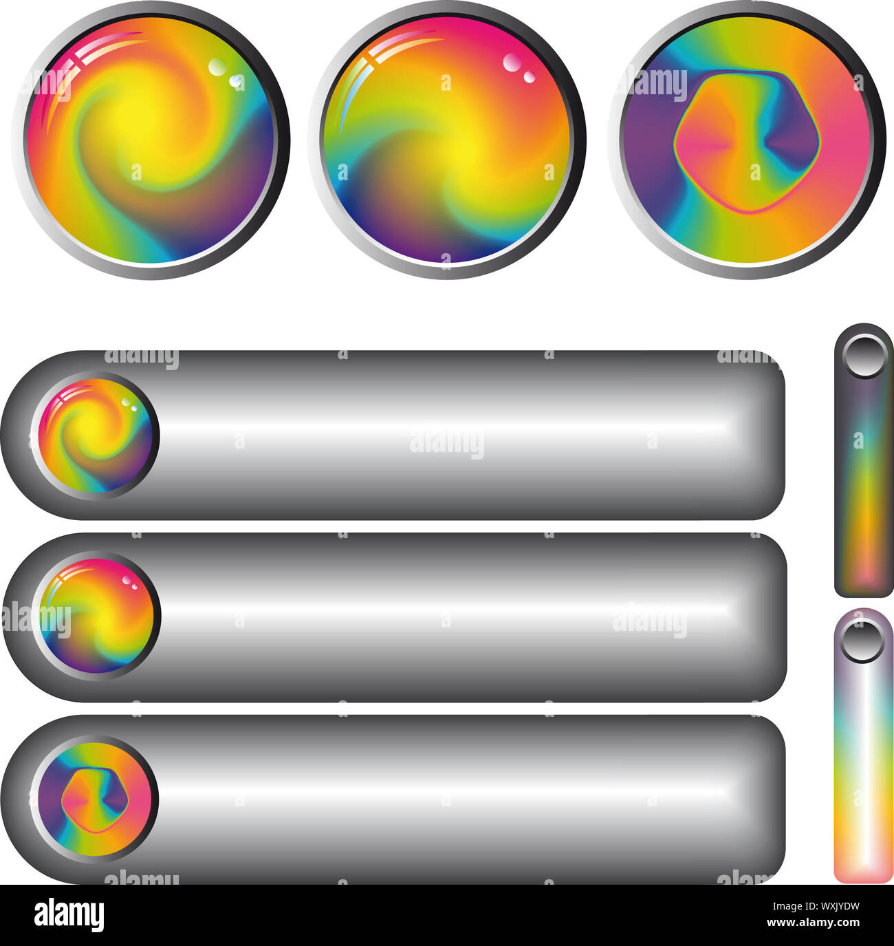 collection of rainbow Stock Photo - Alamy