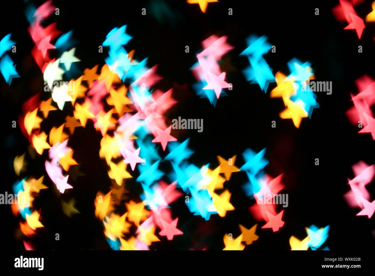 abstract disco colored stars motion background Stock Photo - Alamy