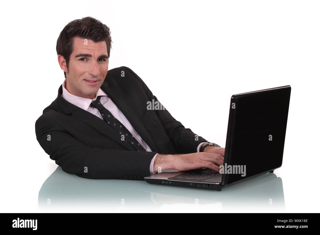 Pc desk studio Cut Out Stock Images & Pictures - Alamy