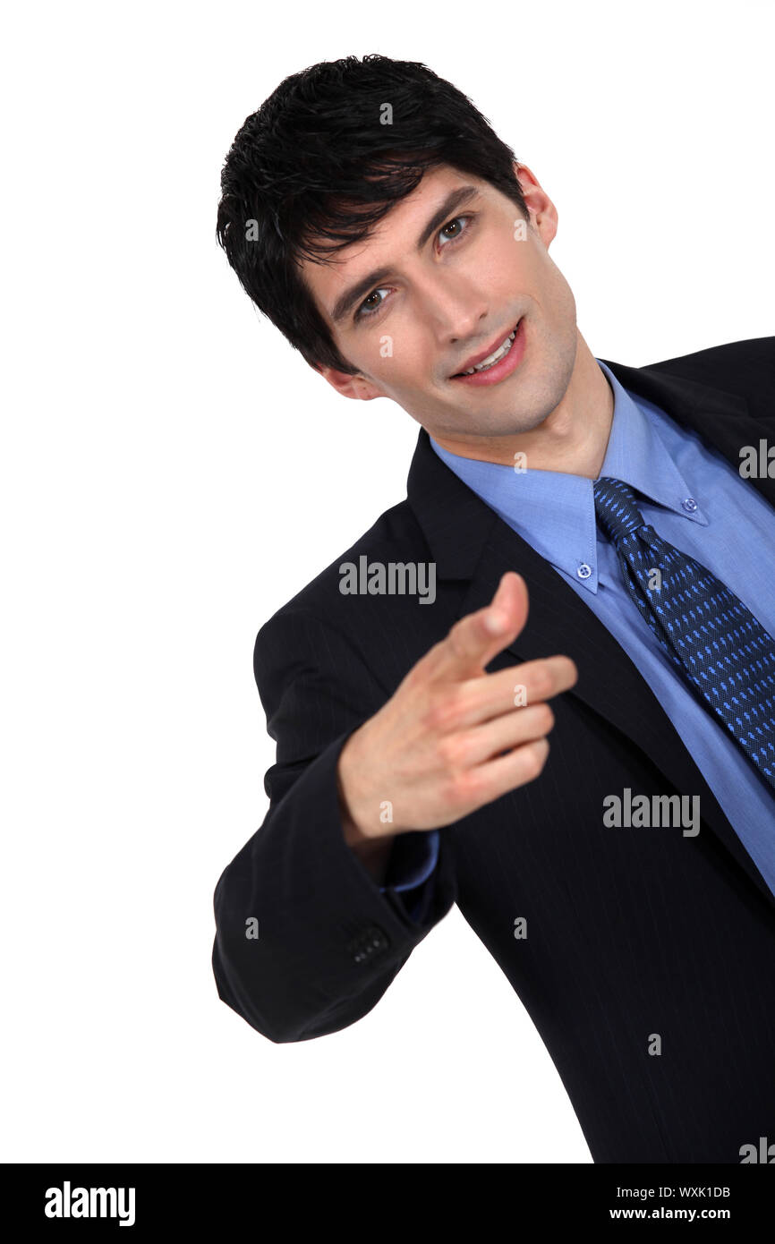 Hand gesture of instruction hi-res stock photography and images - Alamy