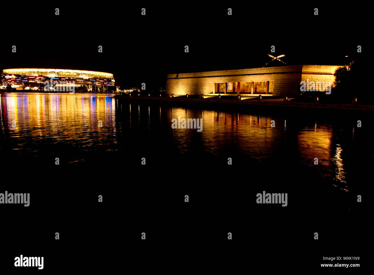 Optus stadium night hi-res stock photography and images - Alamy