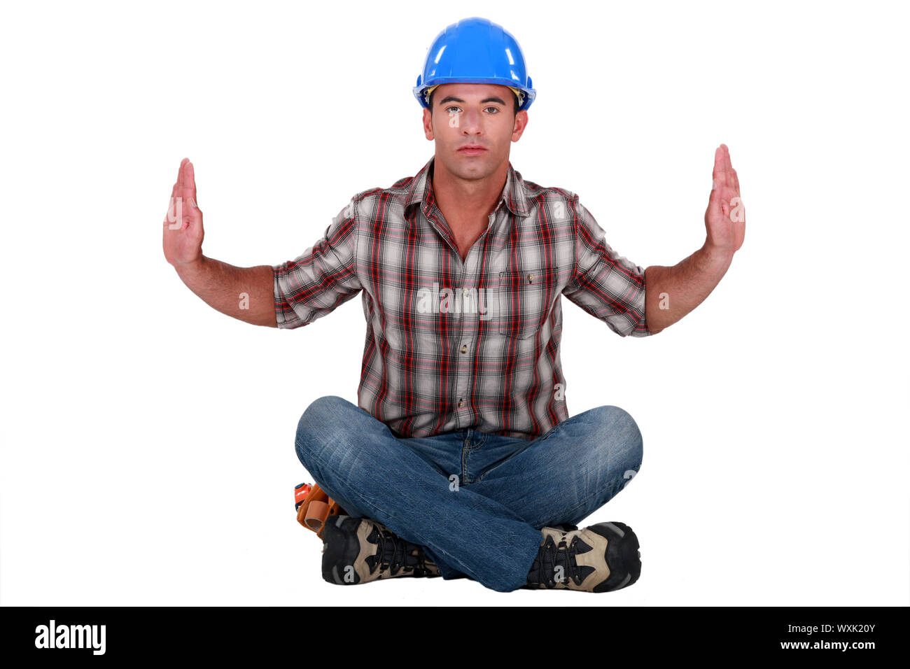 Leaning forward Cut Out Stock Images & Pictures - Alamy