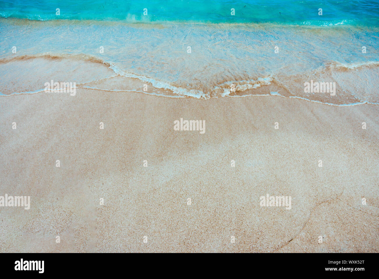 lone beach in vintage colors Stock Photo - Alamy