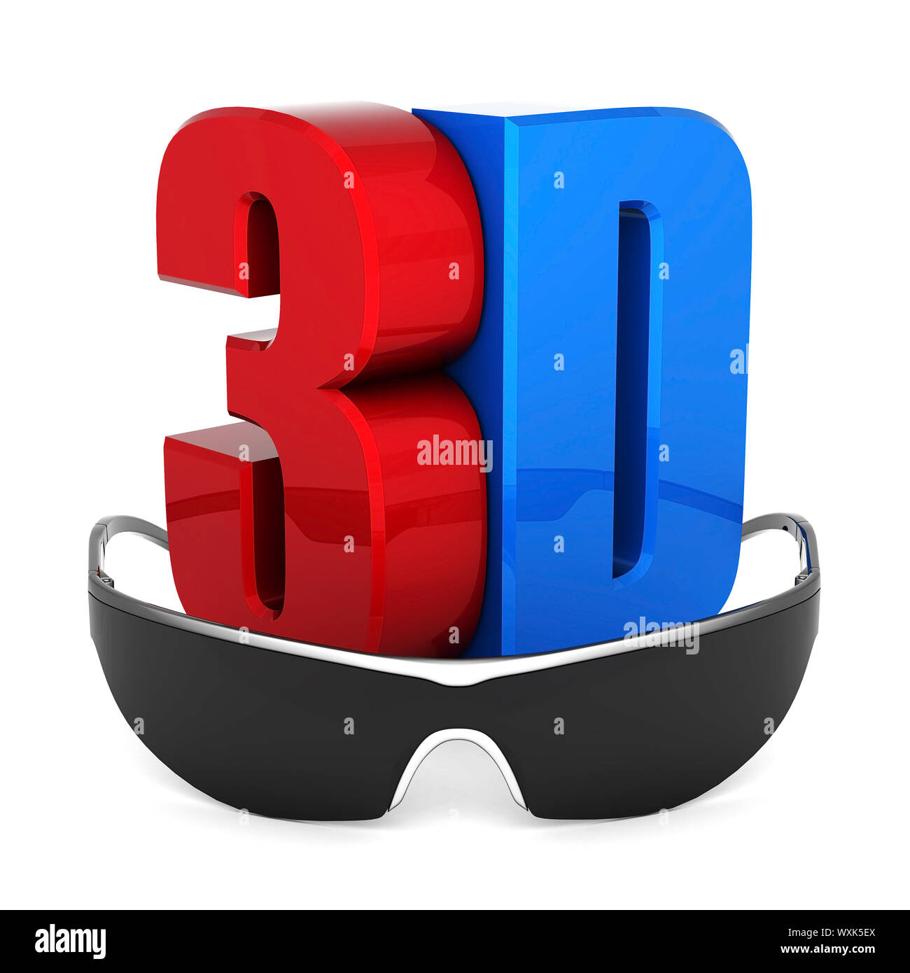 3d metallic logo on a white background isolated Stock Photo - Alamy