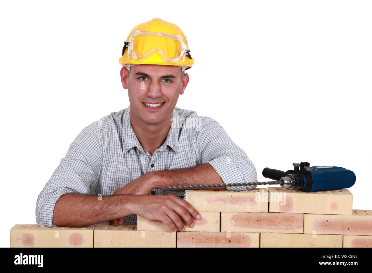 Mason smiling hi-res stock photography and images - Alamy