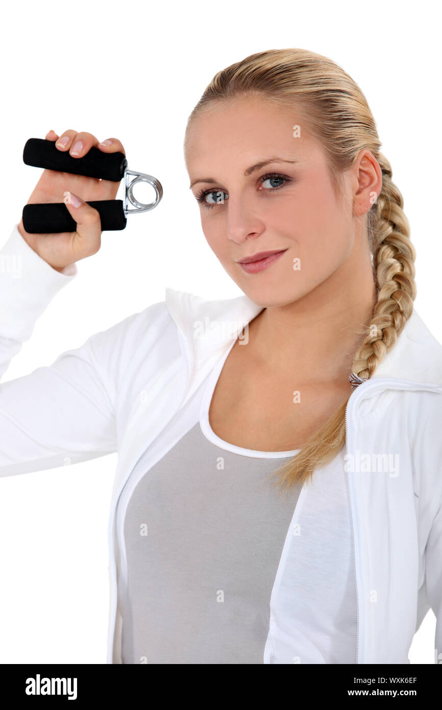 Hand grippers hi-res stock photography and images - Alamy