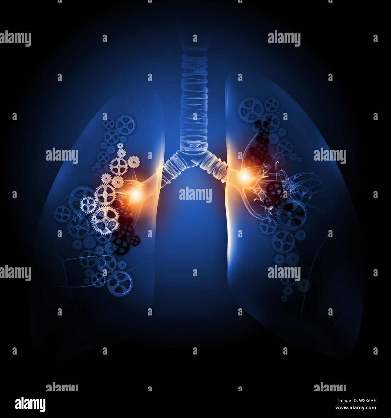 Larynx scan hi-res stock photography and images - Alamy