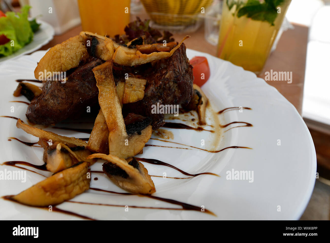Delicious restaurant food, haute cuisine Stock Photo - Alamy