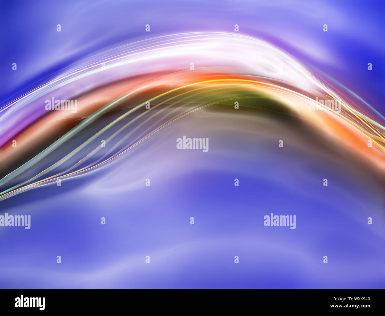 Fractal Wave series. Visually pleasing composition of fractal sine ...