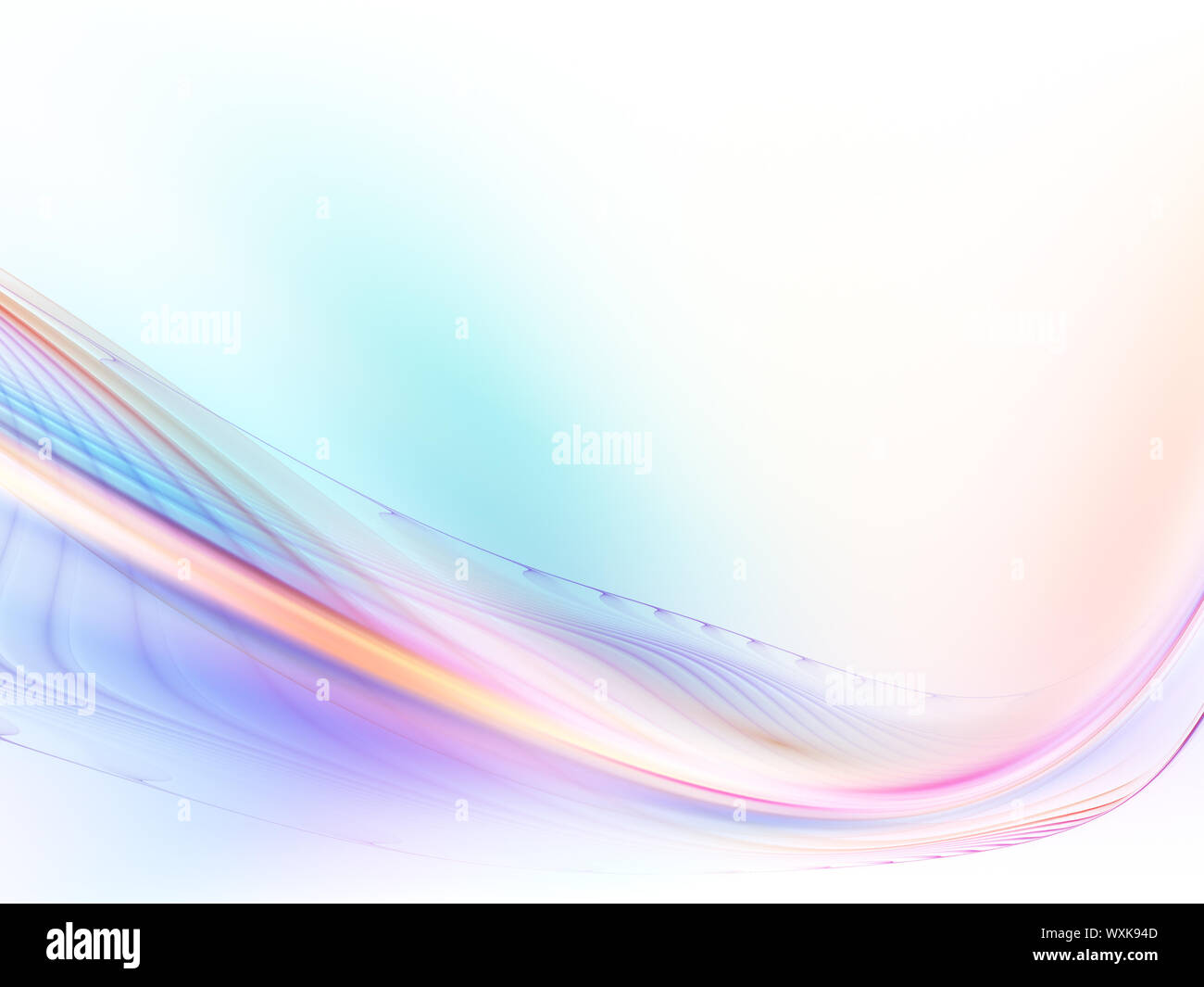Fractal Wave series. Background design of fractal sine waves and color ...