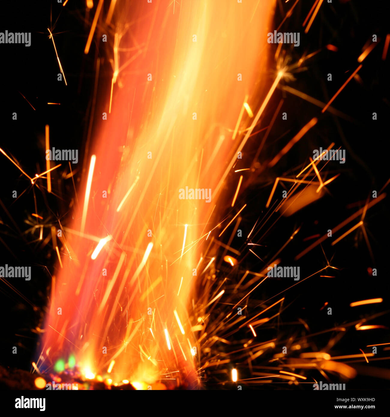 abstract spark danger flame background Stock Photo - Alamy