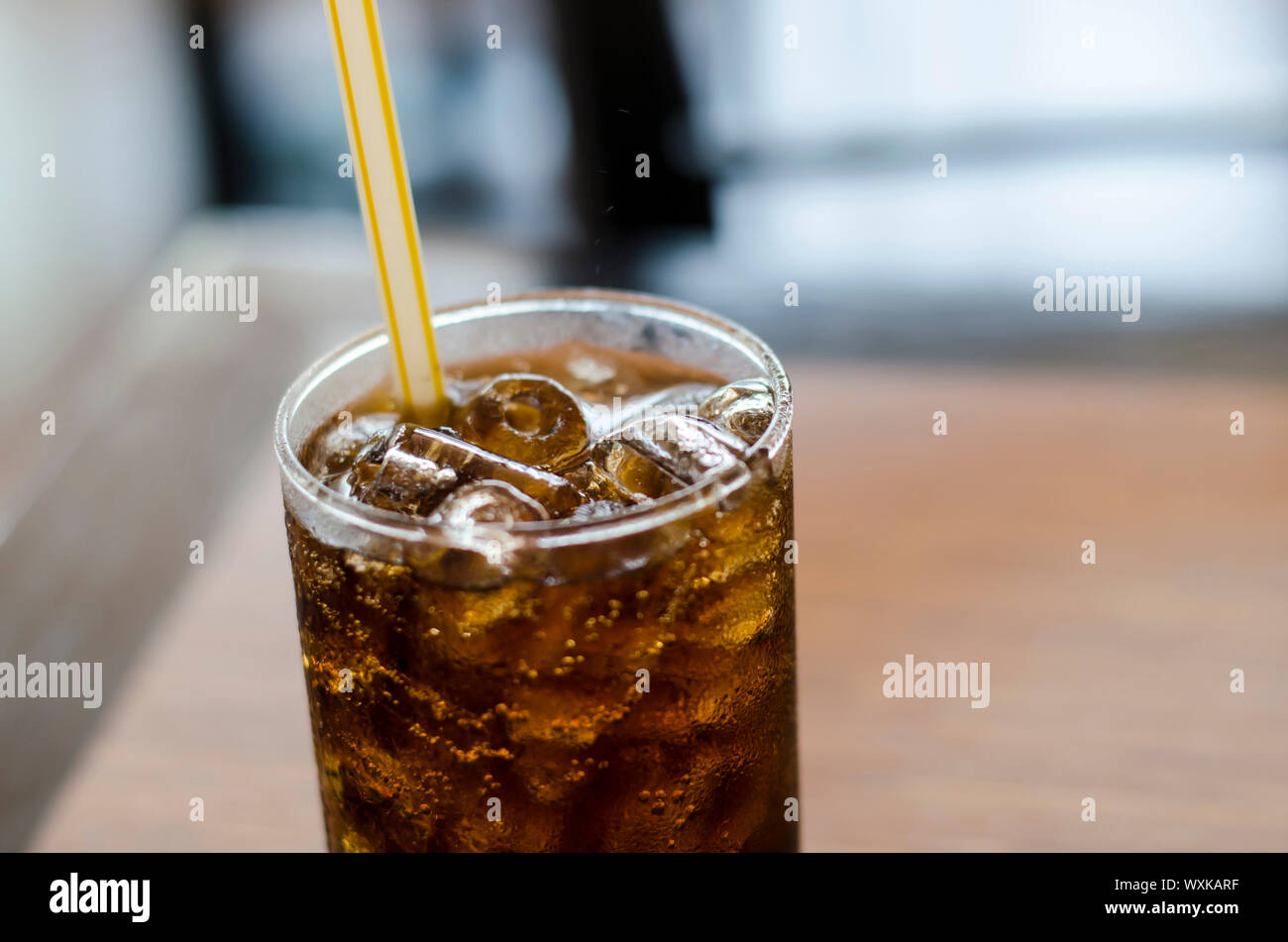 dark soda in resturant it popular in many country Stock Photo - Alamy