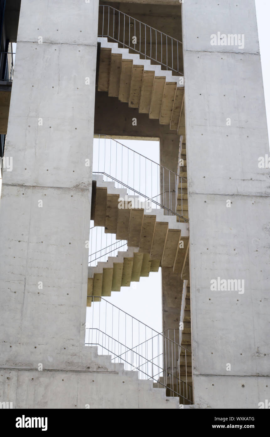 abstract modern stair architecture Stock Photo - Alamy