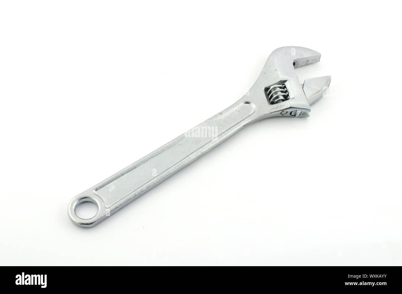wrench isolated on white background Stock Photo - Alamy