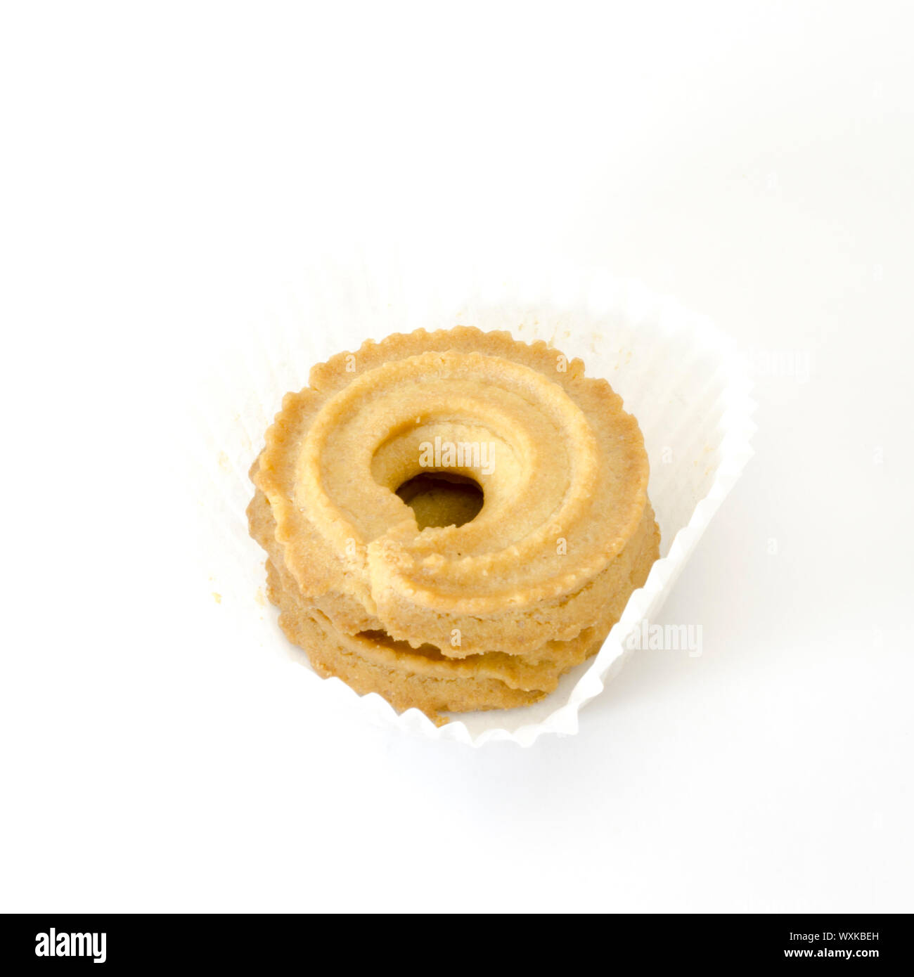 cookies isolated on white background Stock Photo - Alamy