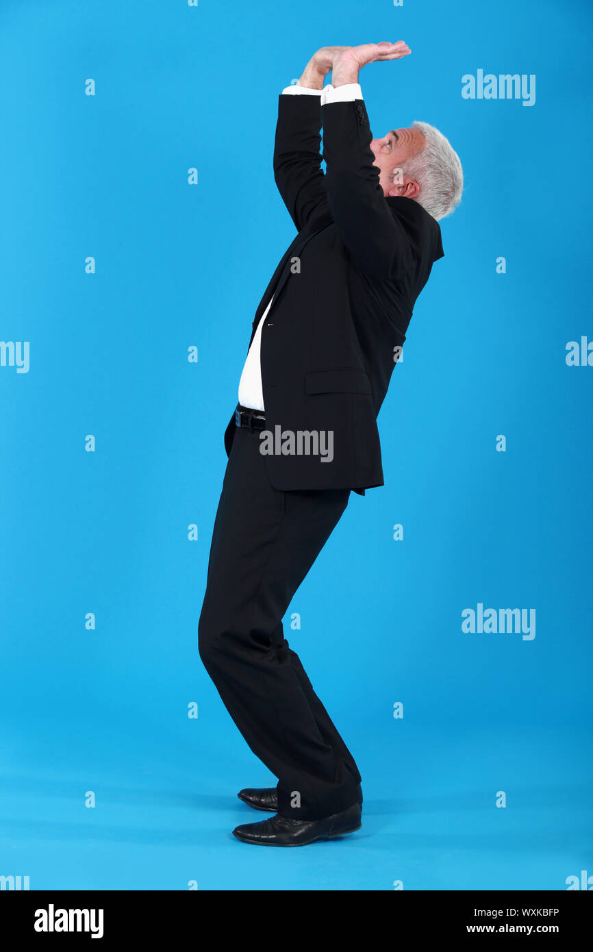 Gesticulation with arms hi-res stock photography and images - Alamy