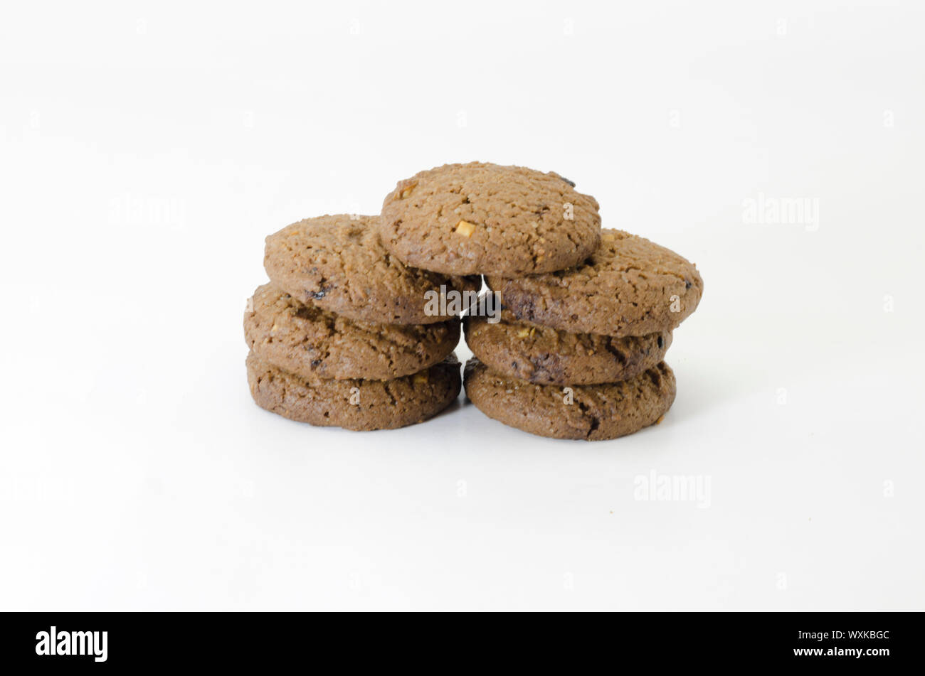cookies isolated on white background Stock Photo - Alamy