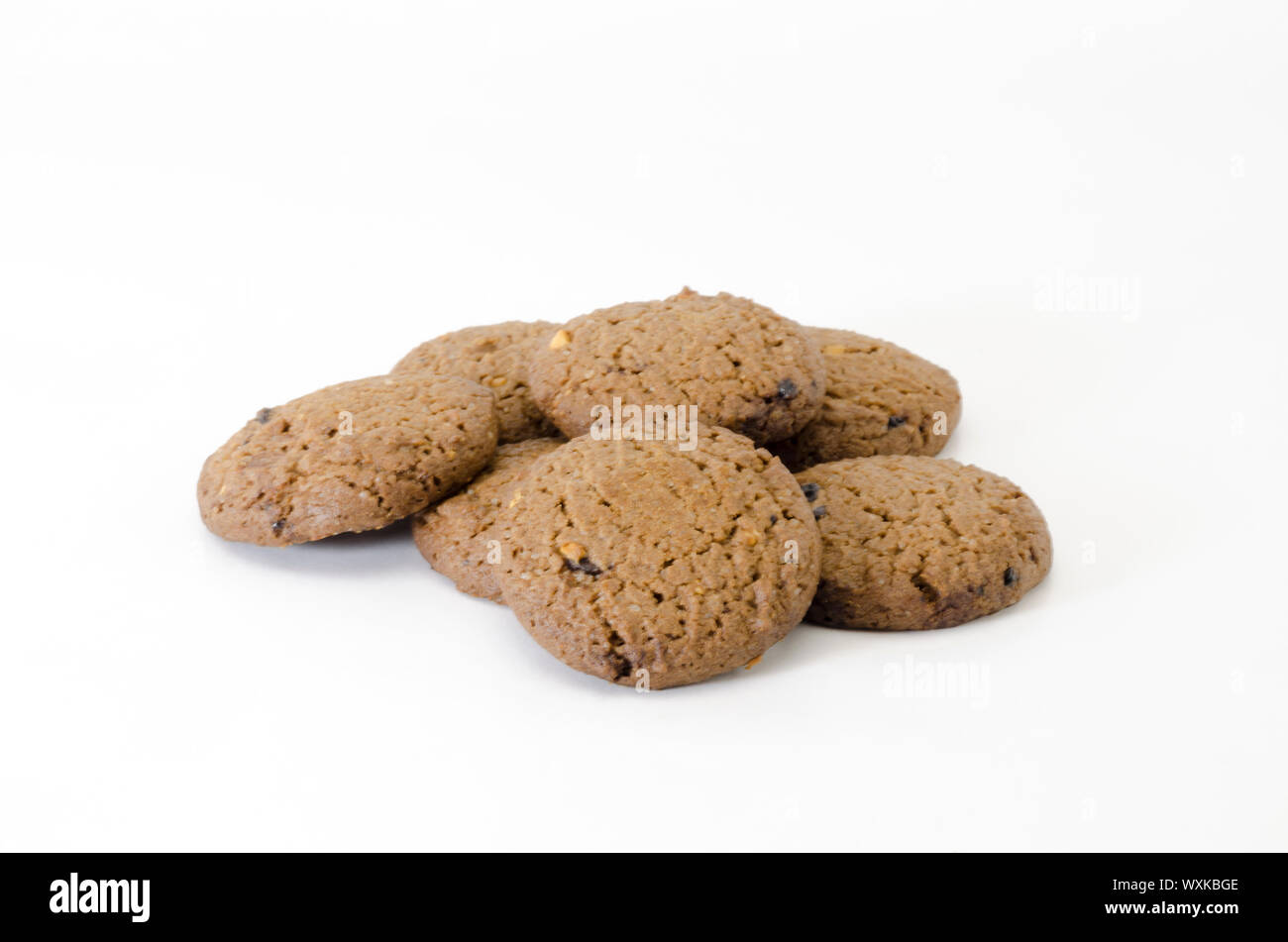cookies isolated on white background Stock Photo - Alamy