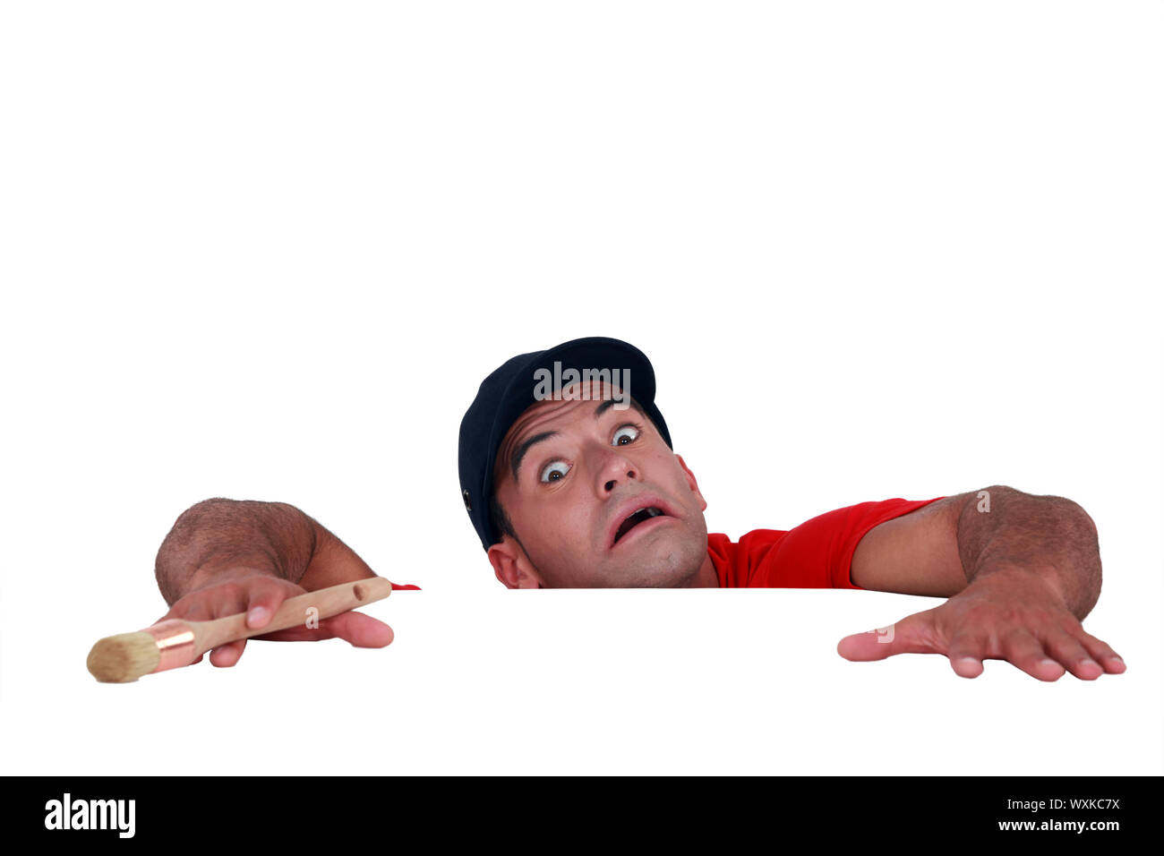 Terror stricken Cut Out Stock Images & Pictures - Alamy