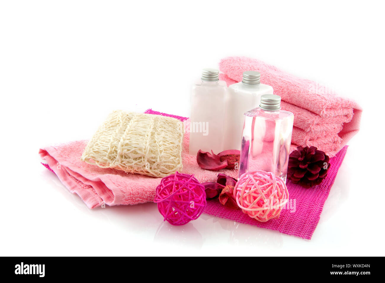 Set beauty products in Cut Out Stock Images & Pictures - Alamy