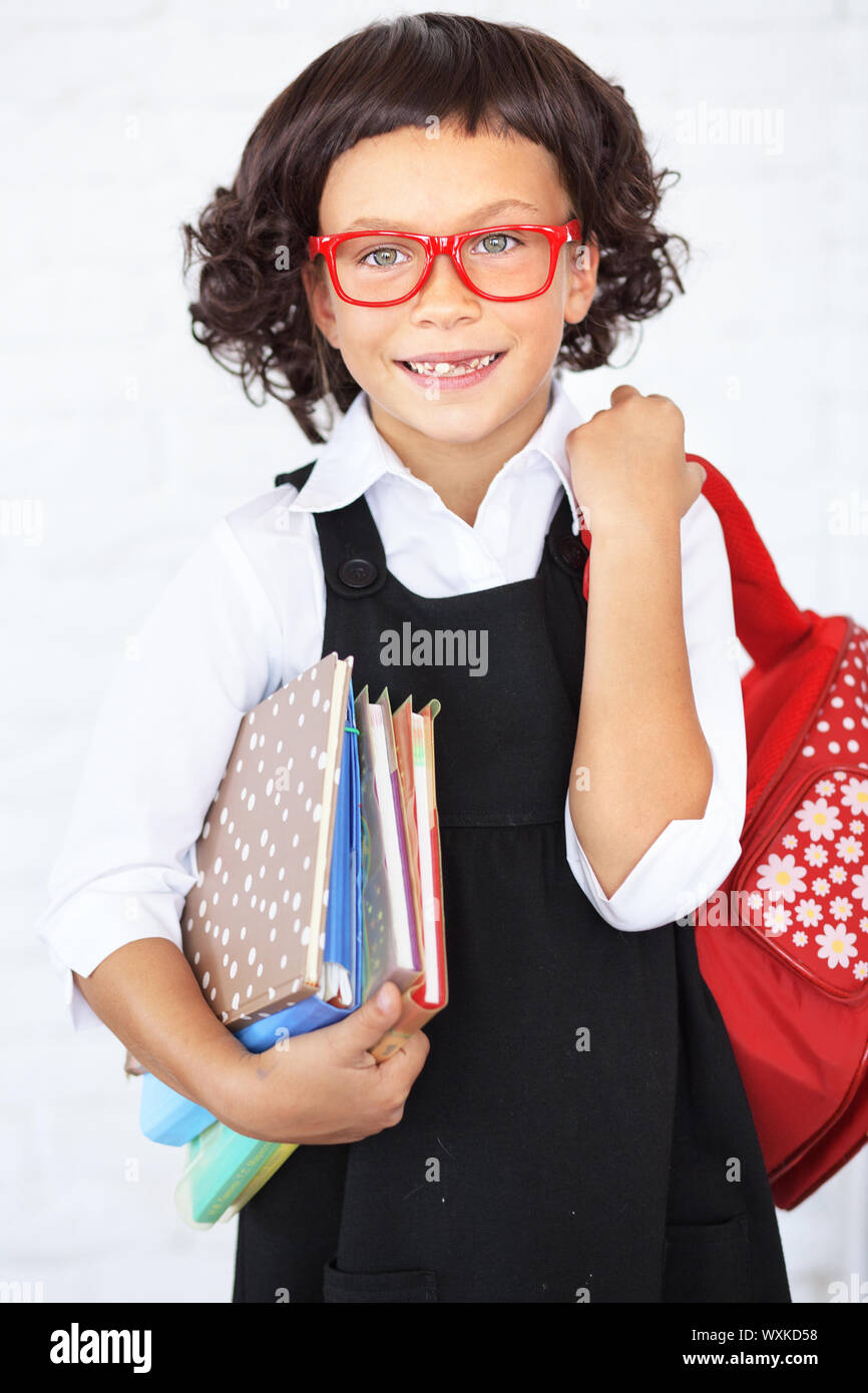 School uniform black and white hi-res stock photography and images - Alamy