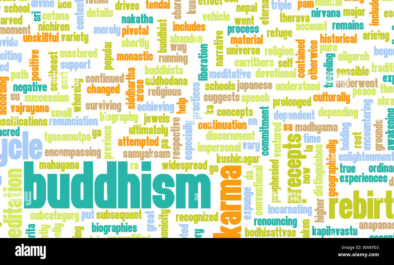 Buddhist principles hi-res stock photography and images - Alamy