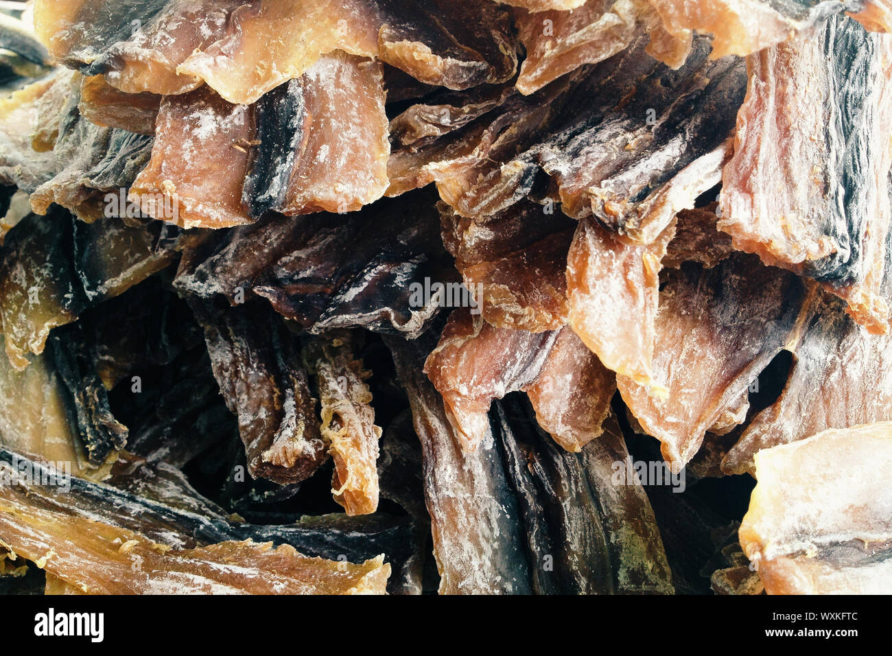 Dried shark fish Stock Photo - Alamy