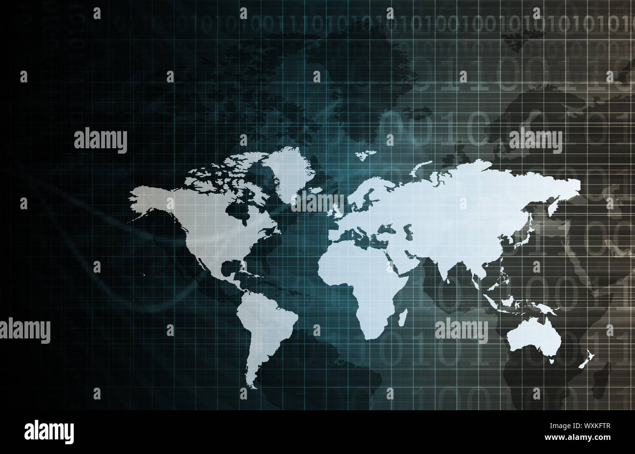 Data Network with Fast Moving Data Packets Stock Photo - Alamy