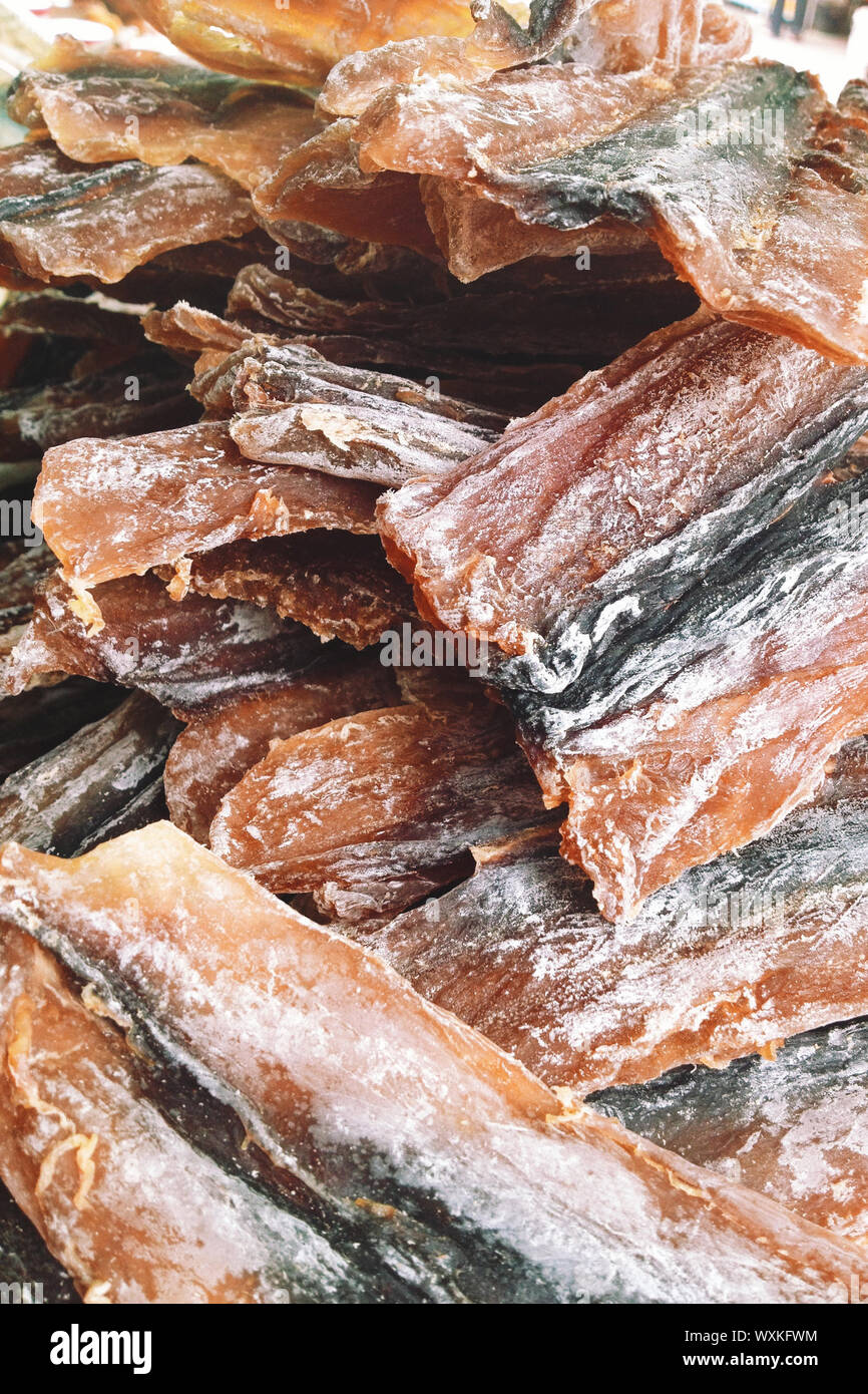 Dried shark fish Stock Photo - Alamy
