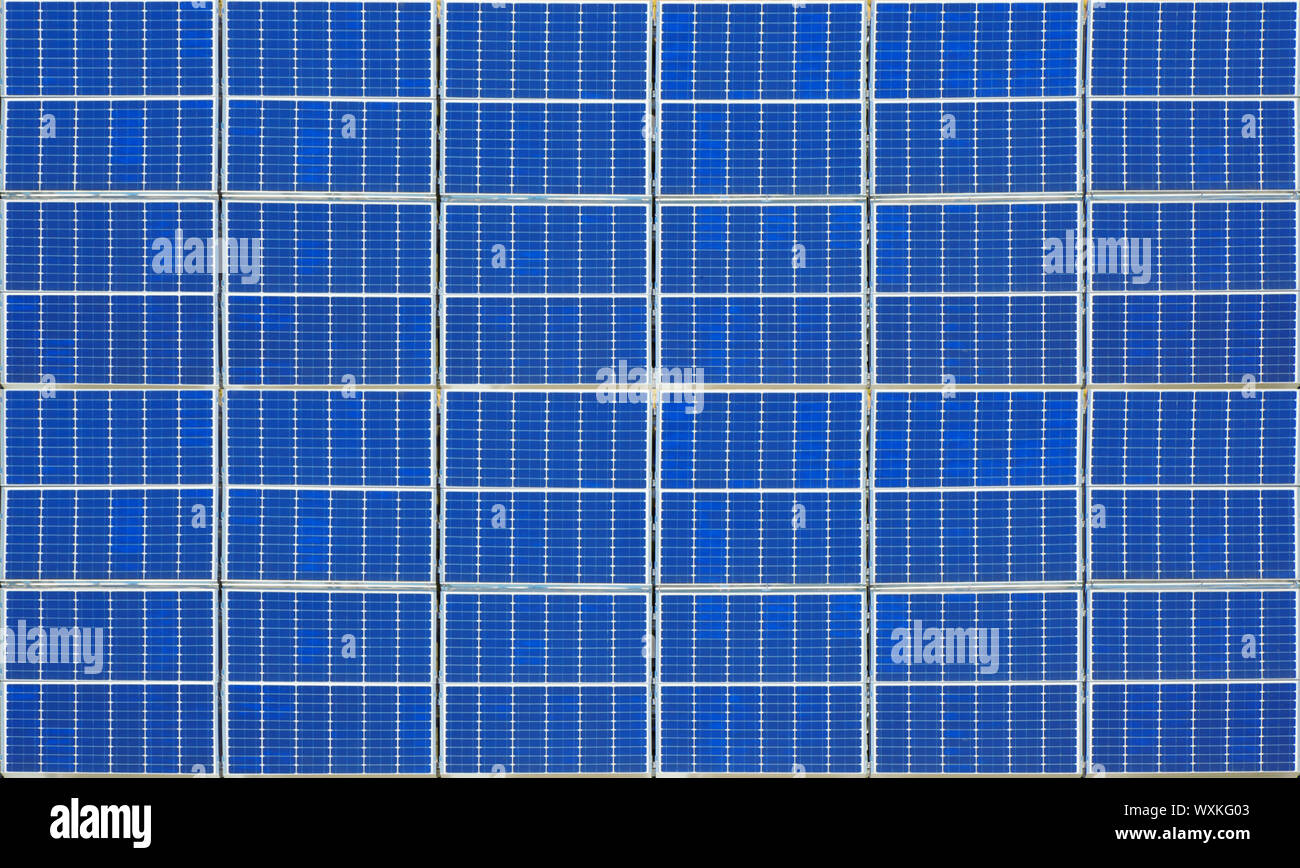 An image of a nice solar panel texture Stock Photo - Alamy