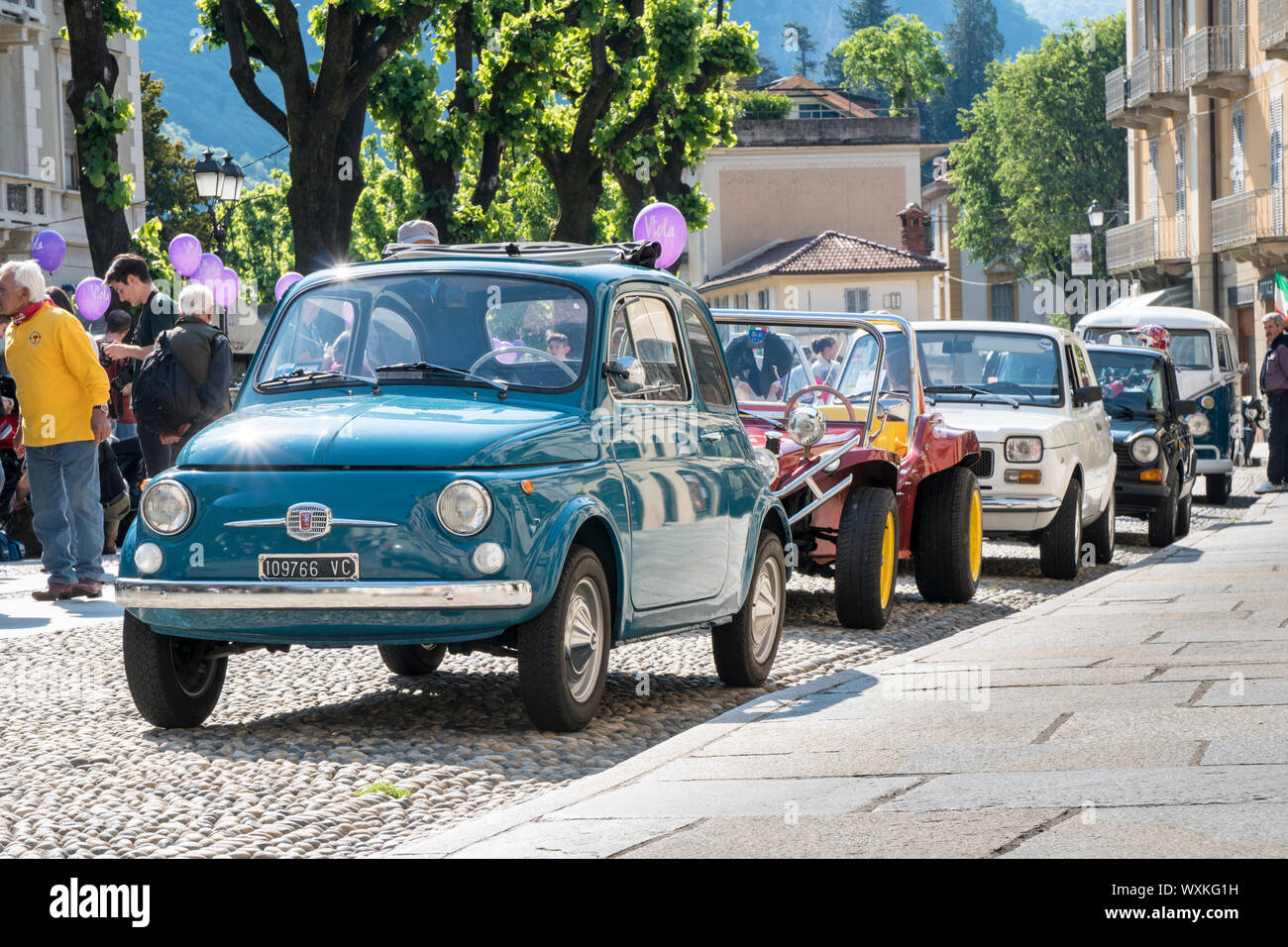 Rally fiat 500 hi-res stock photography and images - Alamy
