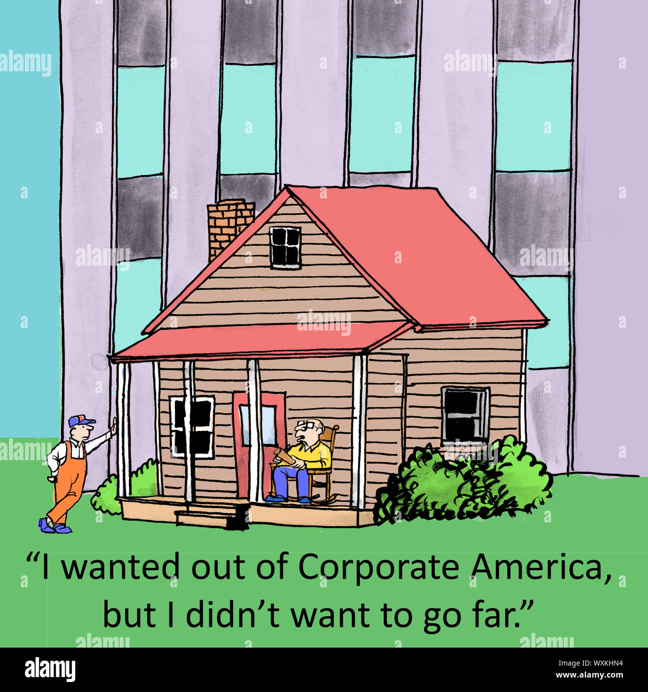 Intranet cartoons hi-res stock photography and images - Alamy