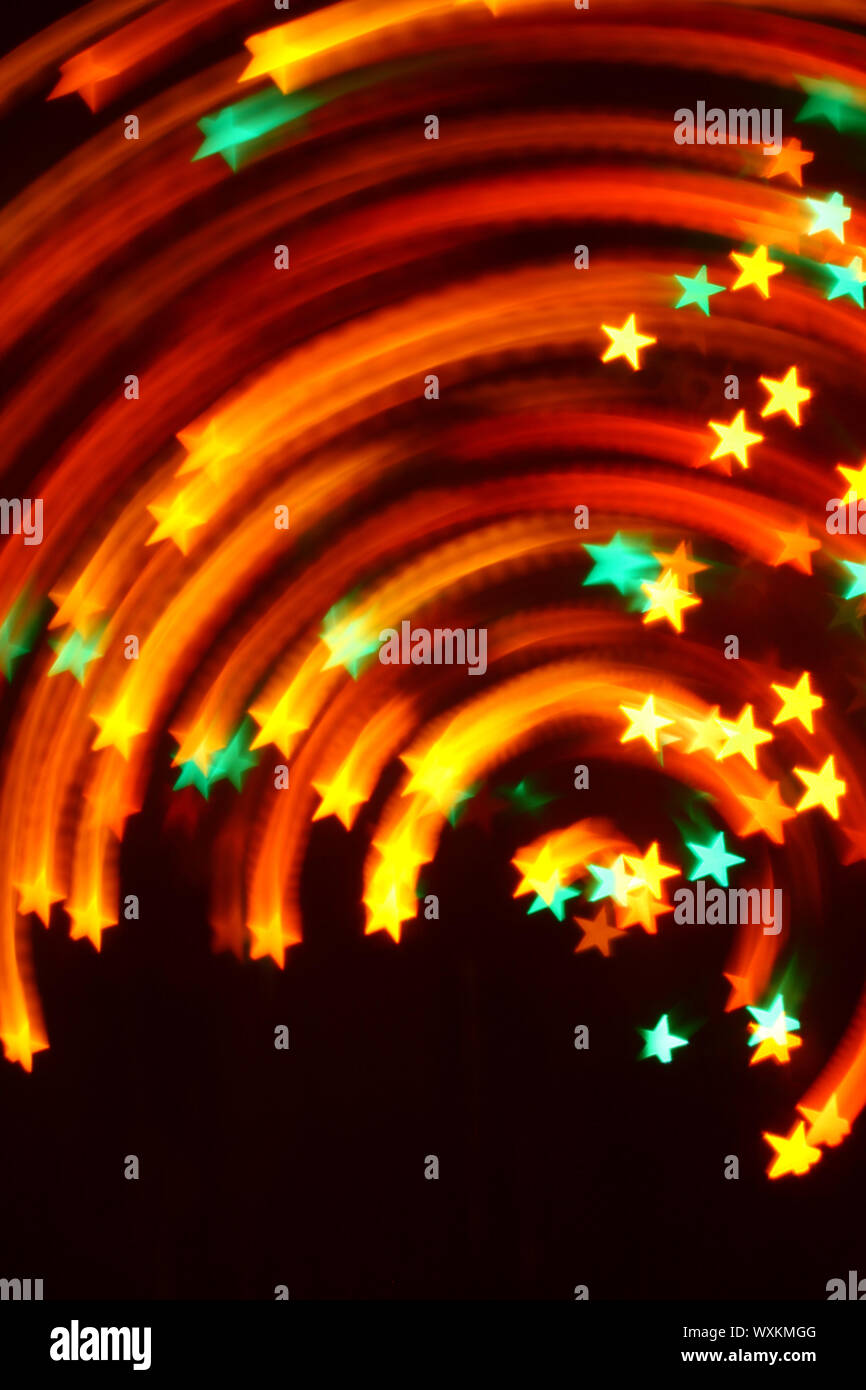 abstract disco colored stars motion background Stock Photo - Alamy