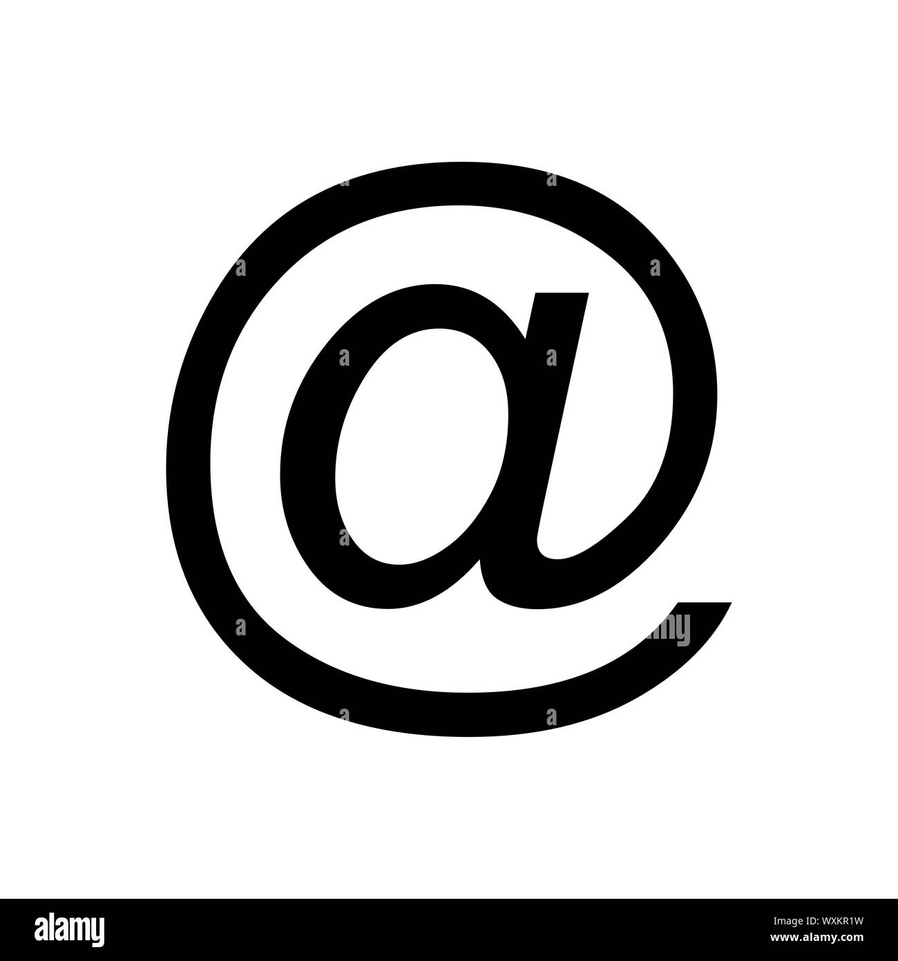 E-mail symbol and background Stock Photo - Alamy