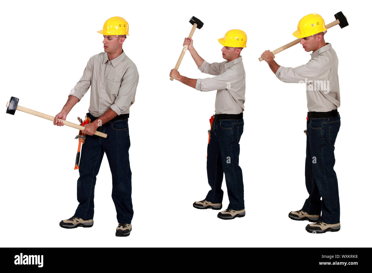 Metal hammer head side view hi-res stock photography and images - Alamy