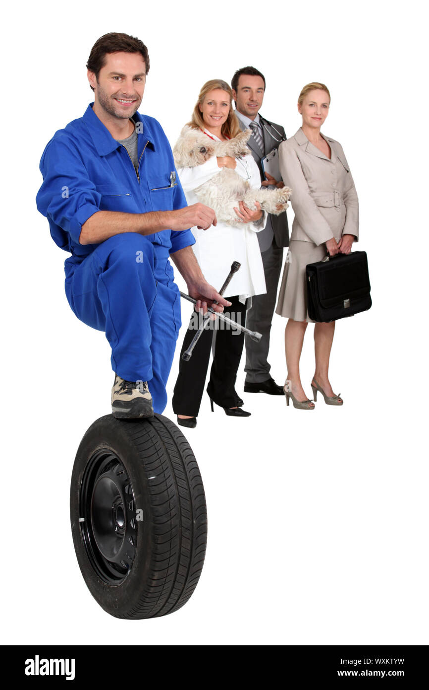 Various professional backgrounds Stock Photo - Alamy