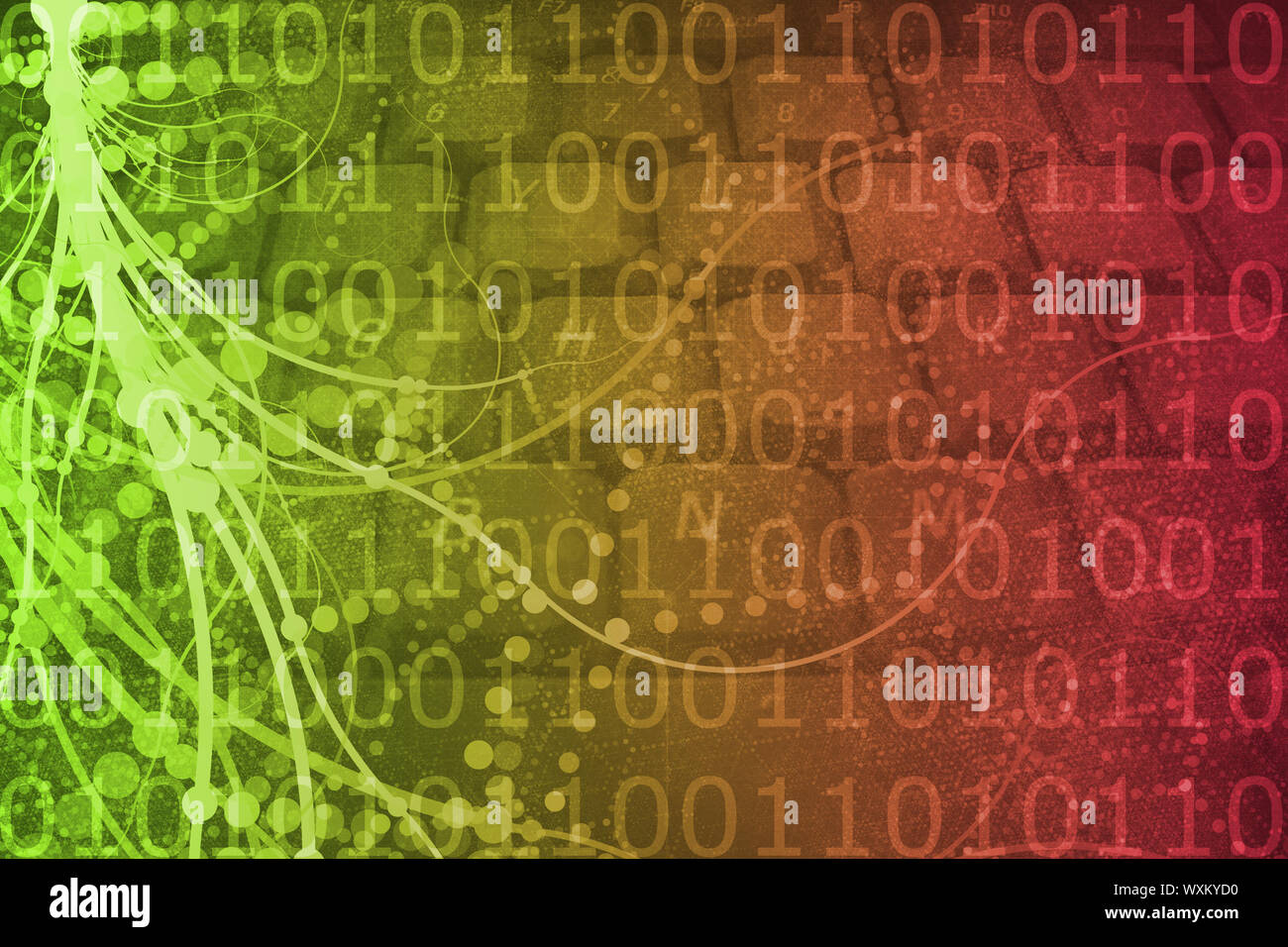 Science Fiction Virtual Reality Network Stock Photo - Alamy