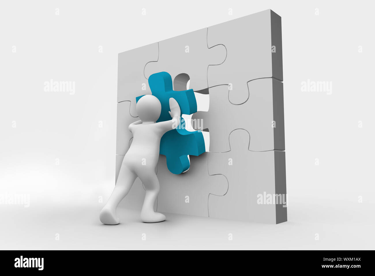 Jigsaw representation hi-res stock photography and images - Alamy