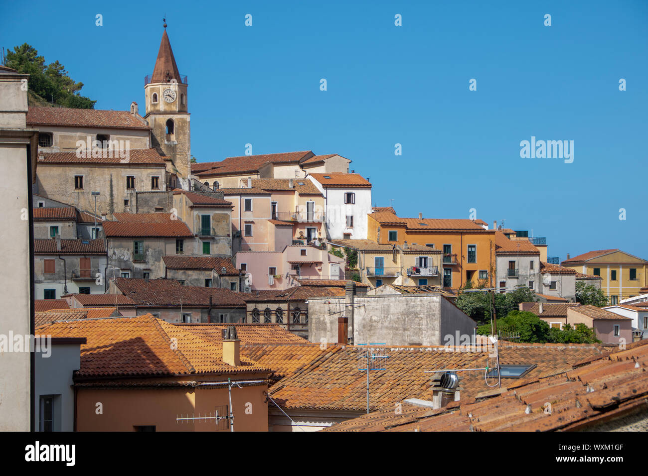 Historical center of Maratea, Basilicata region, Italy Stock Photo - Alamy