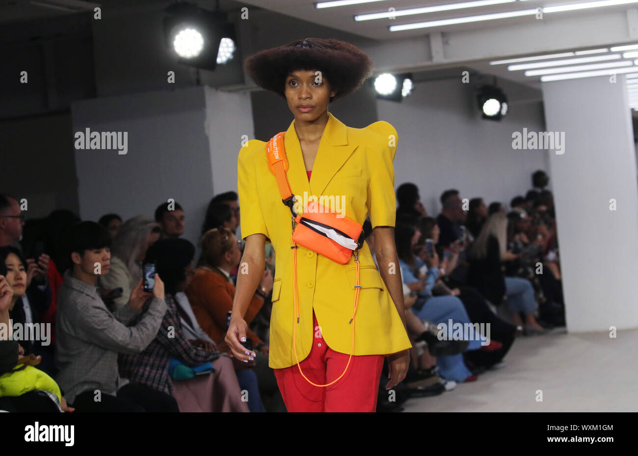 Models on the catwalk of pushBUTTON Spring/Summer 2020 London Fashion ...
