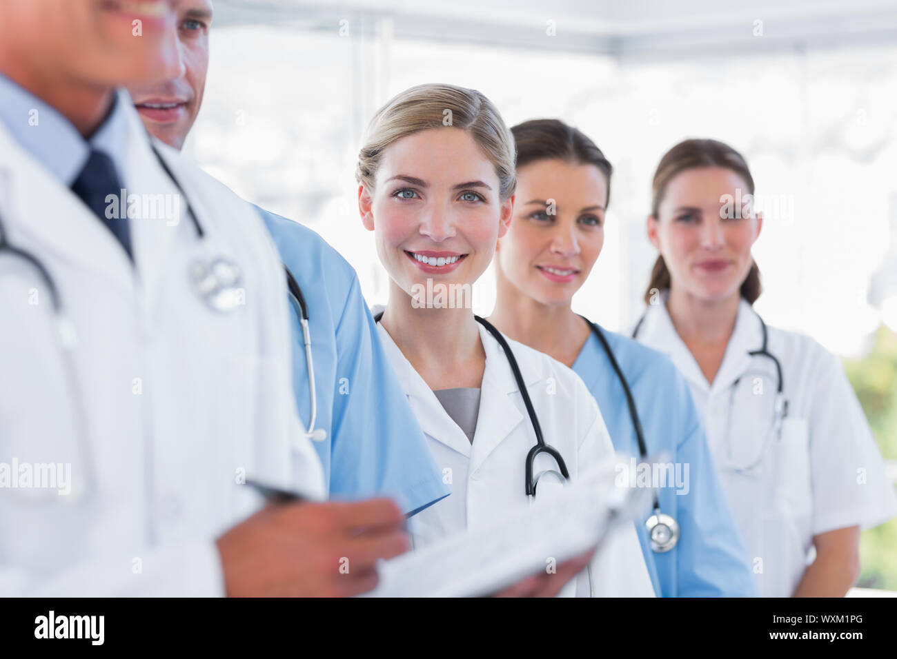 Row in medical staff hi-res stock photography and images - Alamy