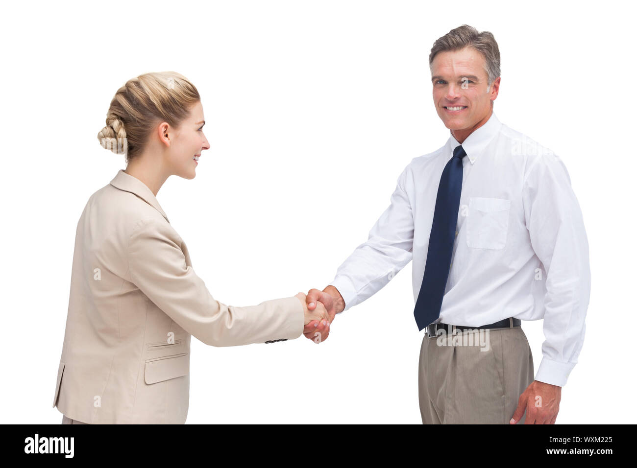 Mature woman shaking Cut Out Stock Images & Pictures - Alamy