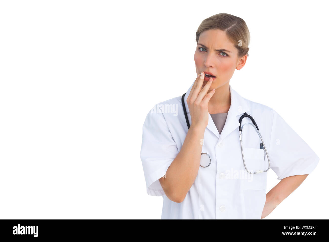 Shocked nurse hi-res stock photography and images - Alamy